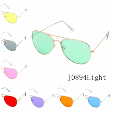 COLOR LENS AVIATORS SUNGLASSES - Imaginations Costume & Dance