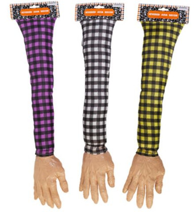 SEVERED ARM STUFFED SLEEVE REALISTIC HAND 3AS - Imaginations Costume ...