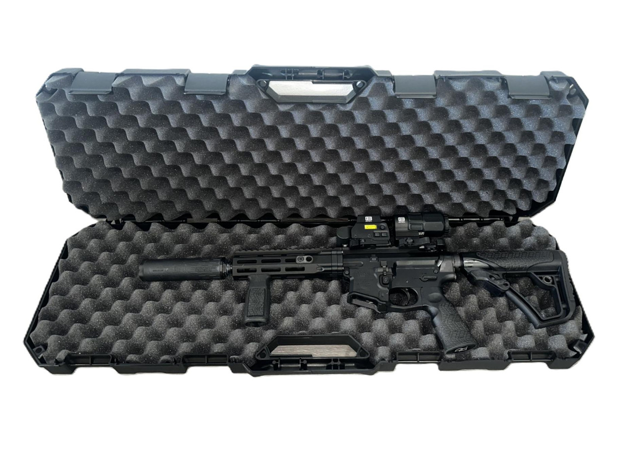 DANIEL DEFENSE PCC 9MM + EOTECH HHS V EXPS3-4 SCOPE + HUXWRX FLOW 9K TI ...