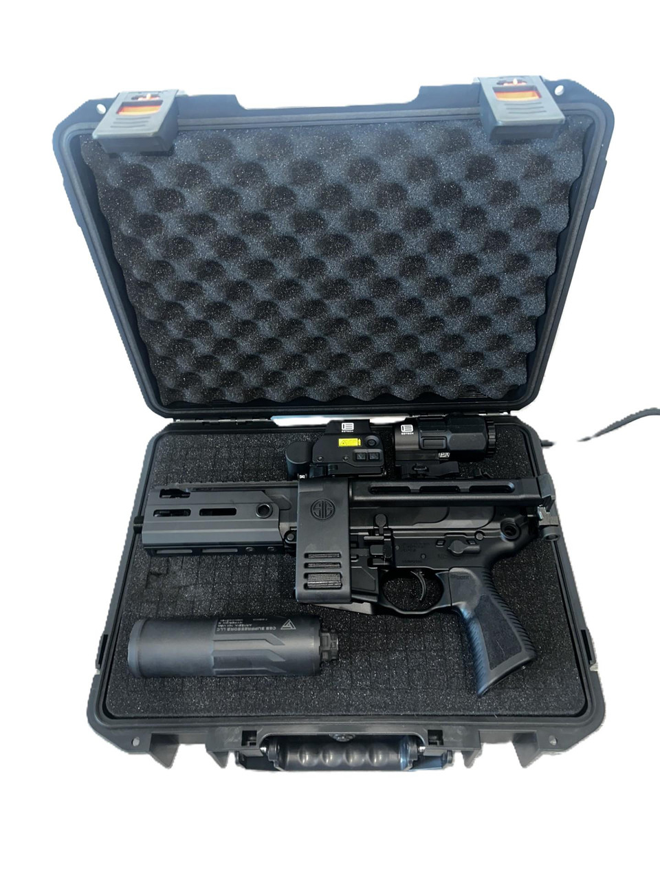 SIG SAUER MCX RATTLER 300 BLK + EOTECH HHS V EXPS3-4 SCOPE + CGS ...