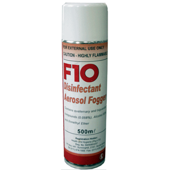 F10 Disinfectant Aerosol Fogger 500ml