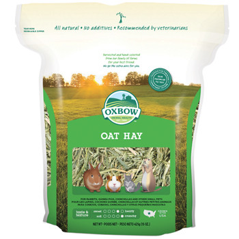 Oxbow Oat Hay Small Animal Food 425g