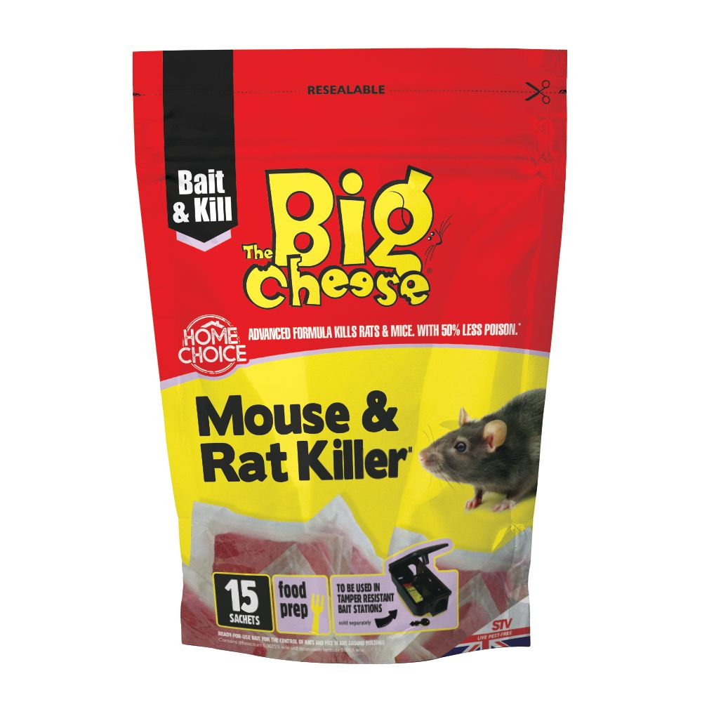 The Big Cheese Mouse & Rat Killer II Pasta Bait
