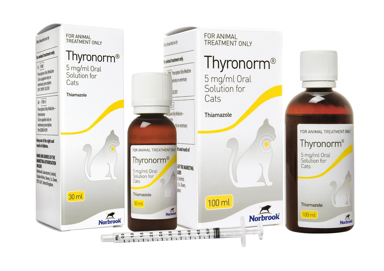 Thyronorm 5 mg/ml Oral Solution for Cats