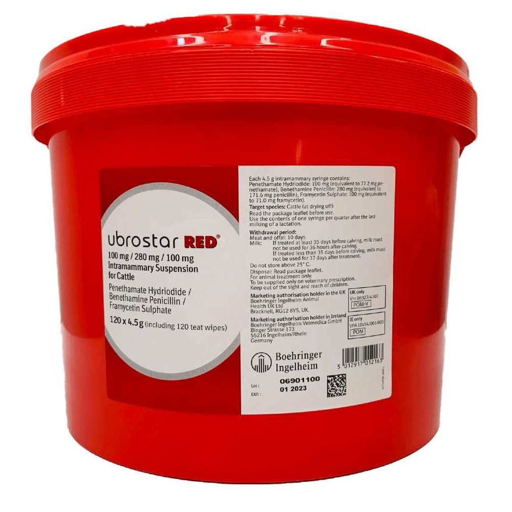 Ubrostar Red Intramammary Suspension