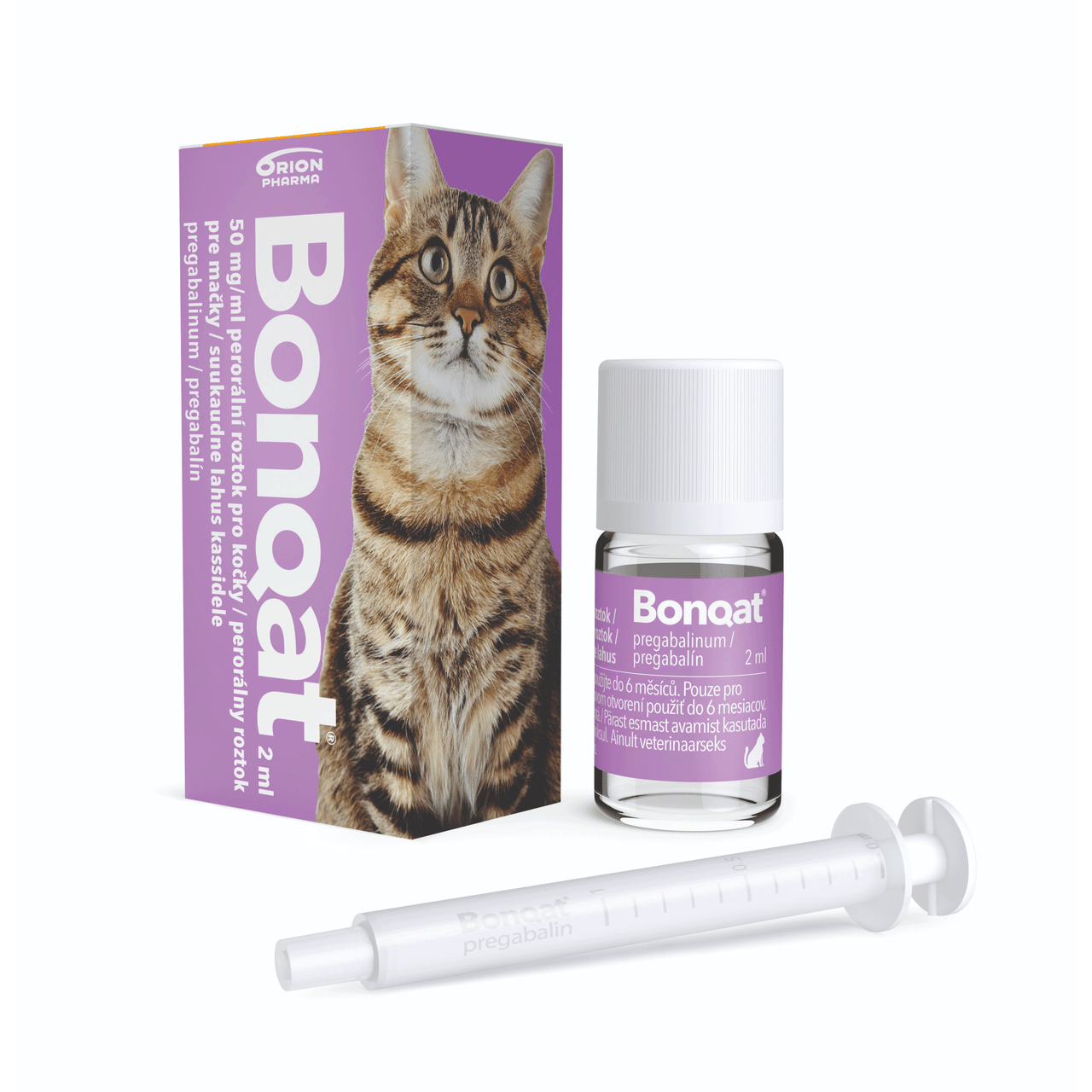 Bonqat 50 mg/ml oral solution for Cats 2ml