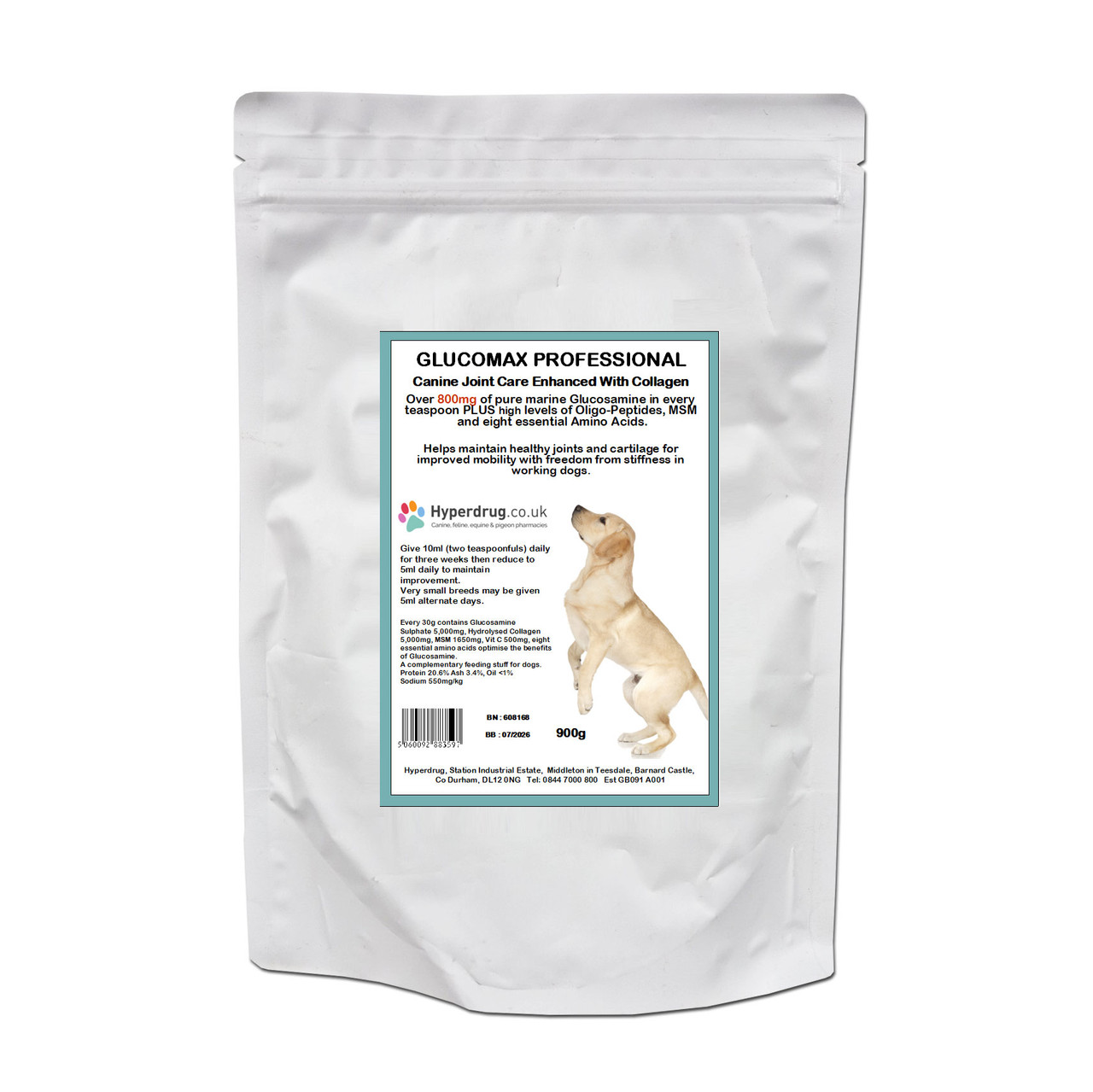Glucomax D (Glucosamine, MSM & Vitamin C) now with Collagen