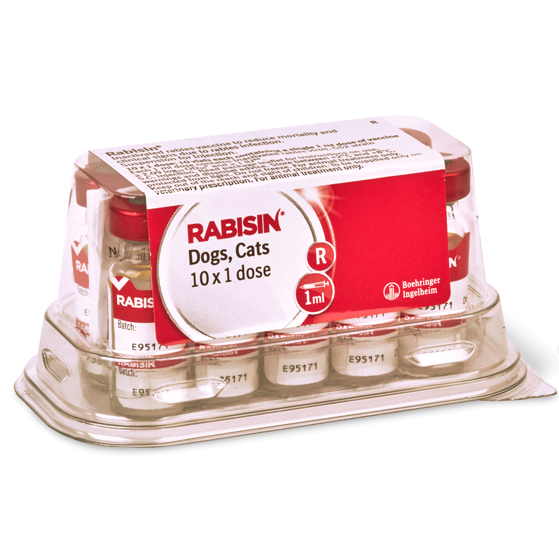 Rabisin Vaccine for dogs & cats POM