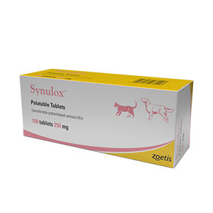 Synulox Palatable Tablets 250mg POM