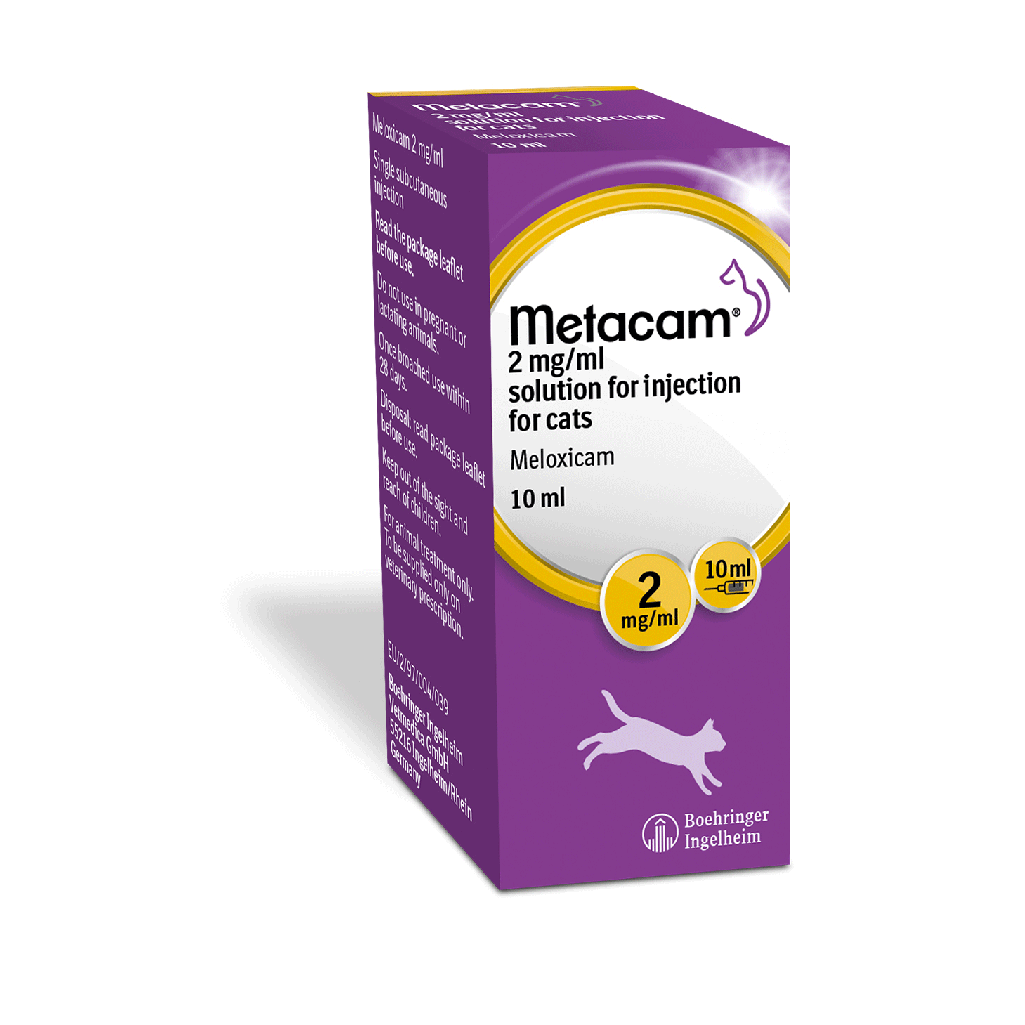 Metacam 2 mg/ml Solution for Injection for Cats