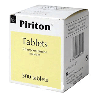 Piriton Tablets 4mg (pack of 500) P