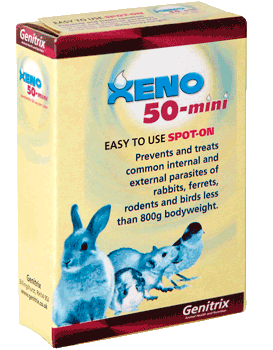 Xeno 50 Mini Spot On (pack of 9 tubes)