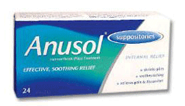 Anusol Plus HC Suppositories