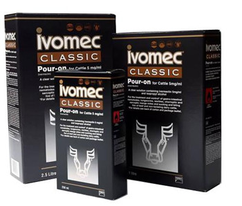 Ivomec Classic Pour On for Cattle 2 x 2.5L