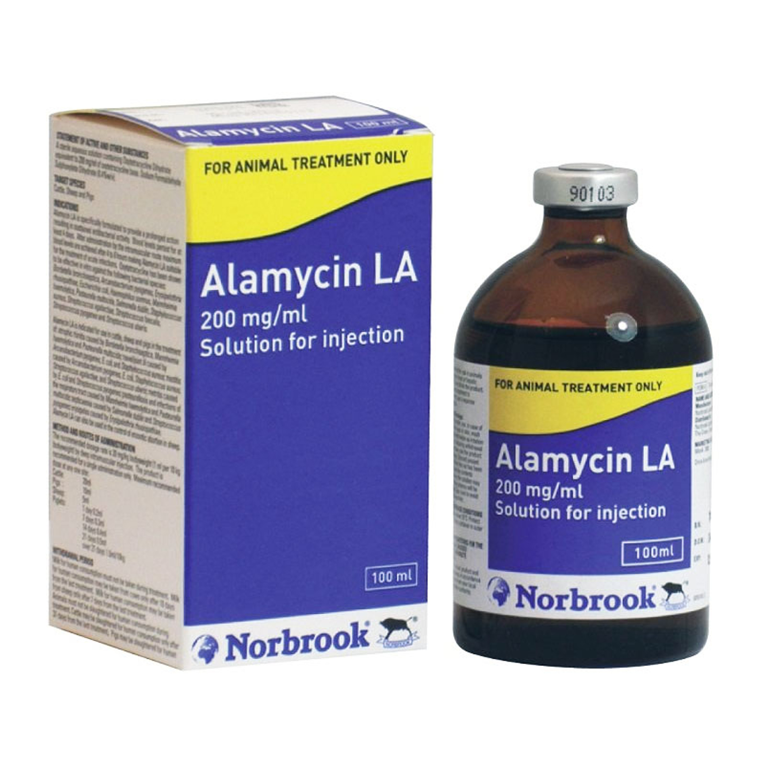 Alamycin LA 300 Injection 100ml POM Hyperdrug Alamycin LA 300 Injection 100ml POM Hyperdrug