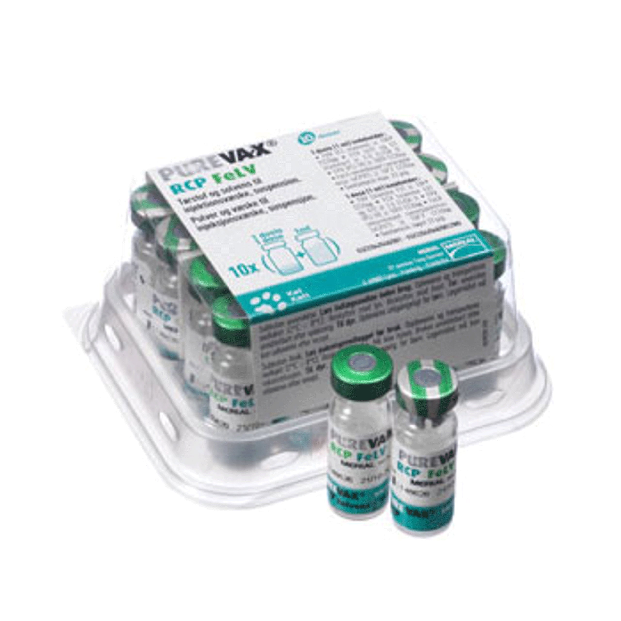 Purevax RCP FeLV lyophilisate and solvent for suspension POM