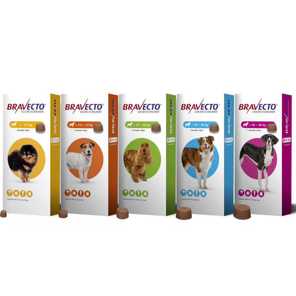 Bravecto Chewable Tablets for Dogs
