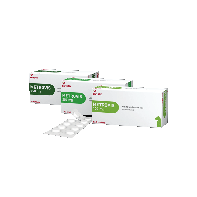 Metrovis Tablets for Cats and Dogs
