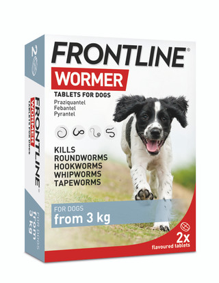 Frontline Wormer Tablets & XL Worming Tablets for Dogs 2