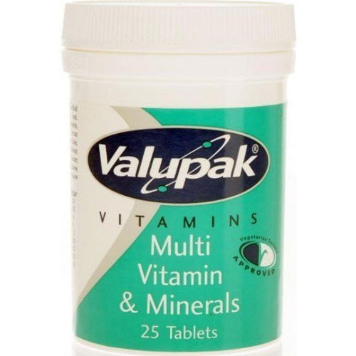 Valupak Multi Vitamin & Mineral Tablets