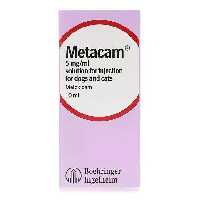 Metacam 5mg/ml Solution for Injection for Dogs and Cats POM