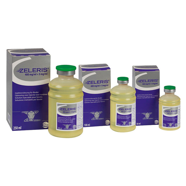 Zeleris 400 mg/ml + 5 mg/ml solution for injection