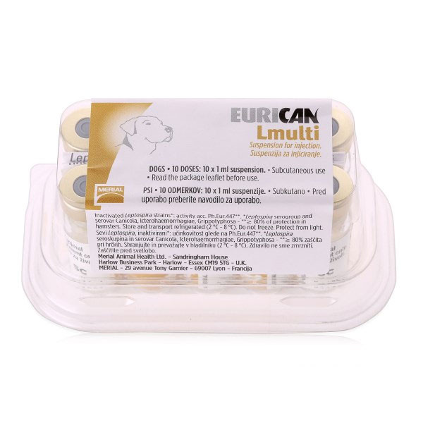 Eurican Lmulti Suspension For Injection 10 Dose