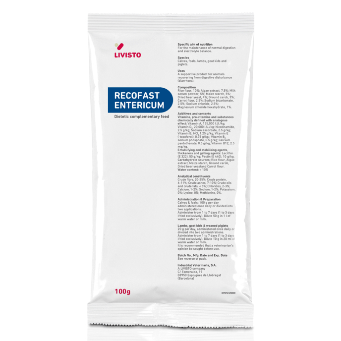 Recofast Entericum Sachet 100g