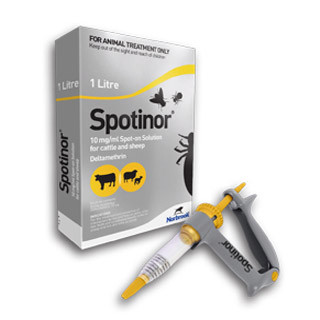 Spotinor 10 mg/ml Spot-on Solution for cattle and sheep