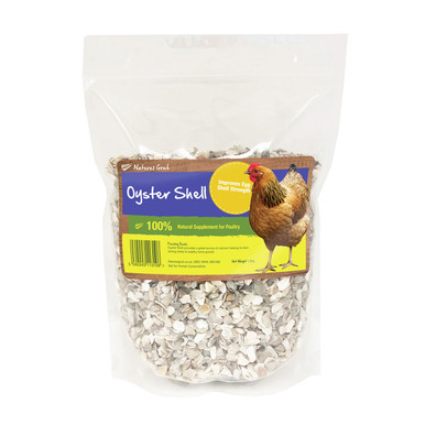 Natures Grub Oyster Shell - 1.2kg