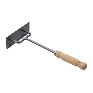 Eton Metal Scraper Tool - Heavy-Duty with Wooden Handle