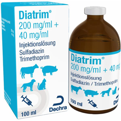 Diatrim 200 mg/ml+40 mg/ml Solution for Injection 100ml