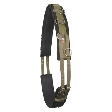 Imperial Riding Lunging Girth - Deluxe Extra, Olive Green