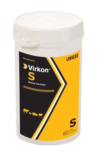 'Virkon Test Kit: 60 Strips for Solution Activity'