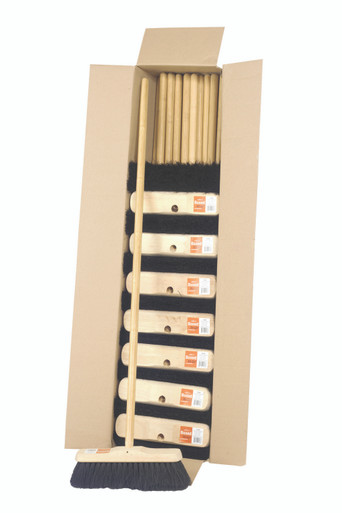 305mm Broom with Handle - Efficient Cleaning
