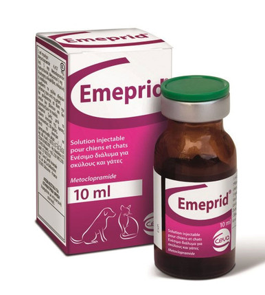Emeprid 5mg/ml Solution for injection for dogs & cats 10ml