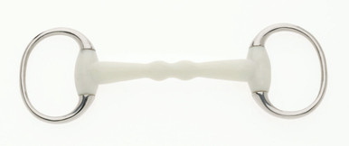 'Flexi Eggbutt Mullen Mouth Snaffle - For Sensitive Horses'