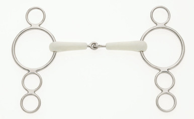 Flexi Jointed 3 Ring Bit: Ideal for Young or Sensitive Horse
