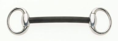 Nylon Mullen Mouth Eggbutt Snaffle - Gentle Bit for Small He
