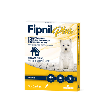 Fipnil Plus Spot-On For Small Dogs Flea Treatment 2-10kg