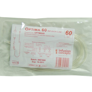 Giving Set - Optima 60 Infusion Line
