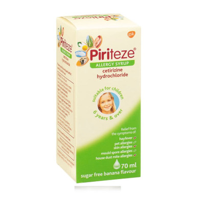 Piriteze Syrup 70ml GSL