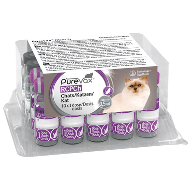 Purevax RCPCh lyophilisate and solvent for suspension POM