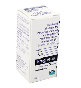 Progressis emulsion for injection for pigs POM