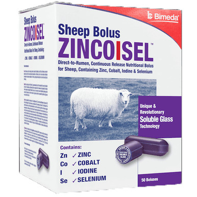 ZINCOISEL Sheep Bolus 50 Dose