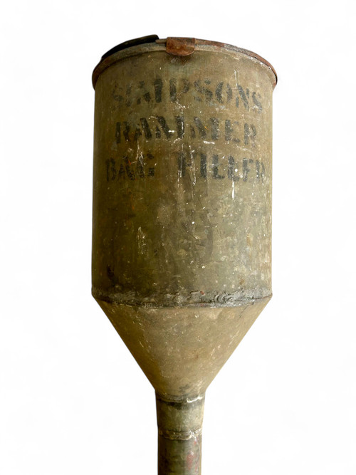 Antique SIMPSON & SONS grain funnel galvanised agricultural 1850's ...