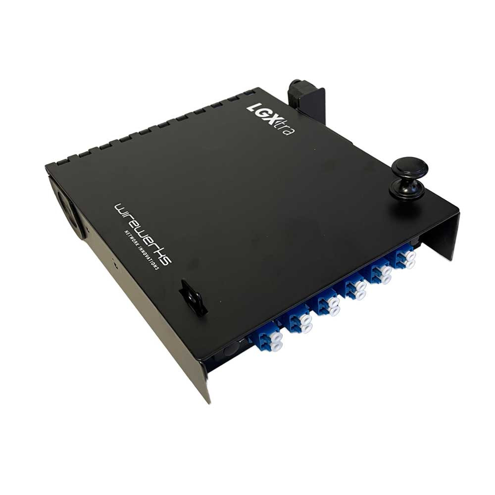 Wirewerks Loaded 1 Slot Wall Mount 12F LC/UPC - WE-004628