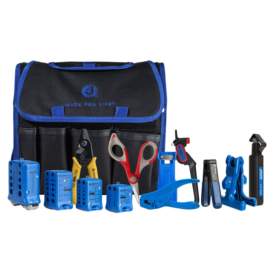 Jonard Fiber Optic Mid Span Slit & Ring Tool Kit+ - TK-106
