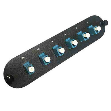 Corning Cch Compatible Lc Upc Sm 6f Adapter Panel Blue
