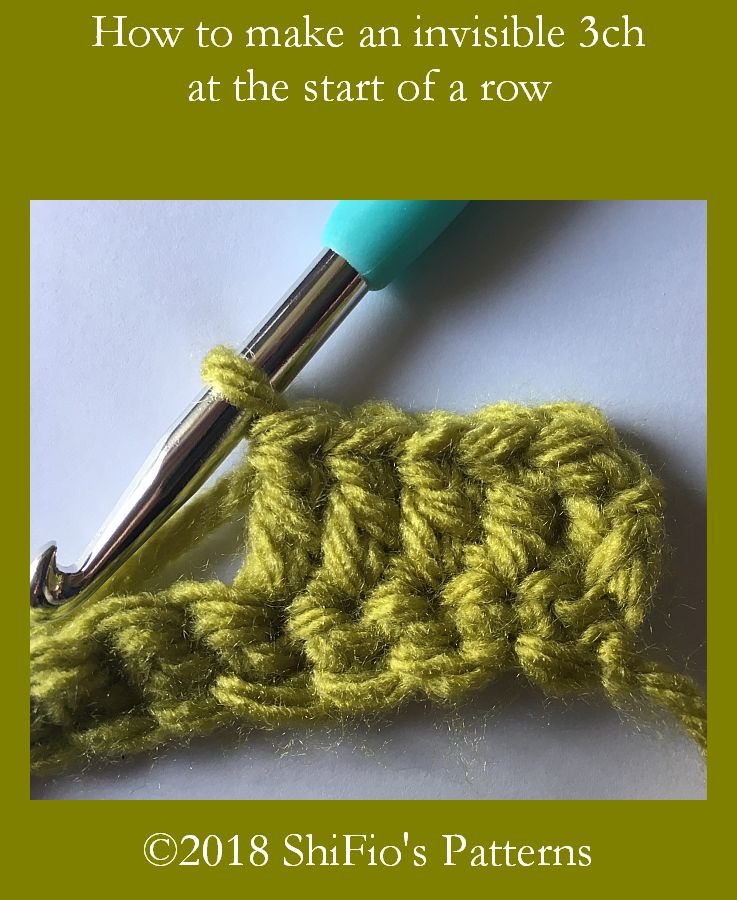 Invisible 3ch /ch3 tutorial - ShiFio's Patterns